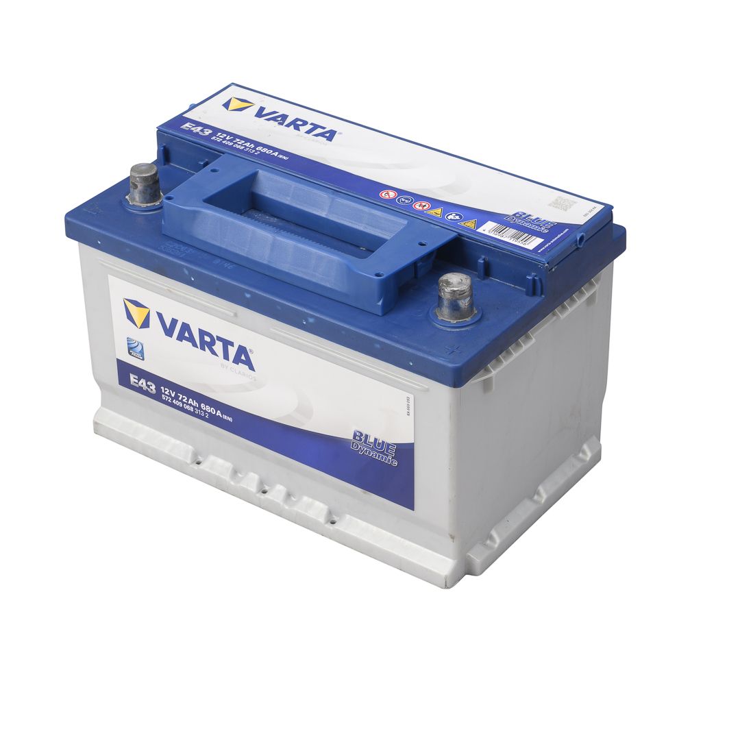 VARTA Accu Blue Dynamic E43 - 12V/72AH - Quality Car Battery